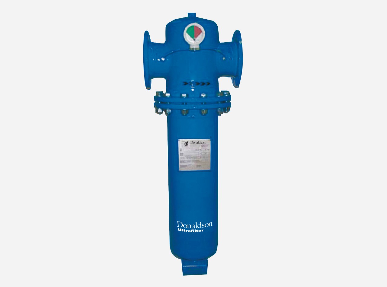 SG Steel Flanged Compressed Air Filter Housing | Donaldson Compressed ...