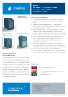 Buran Refrigerated Air Dryer | Donaldson Compressed Air & Process