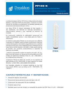 Filtro de Agua Certificado por NSF LifeTec™ PP100 N | Aire Comprimido y ...