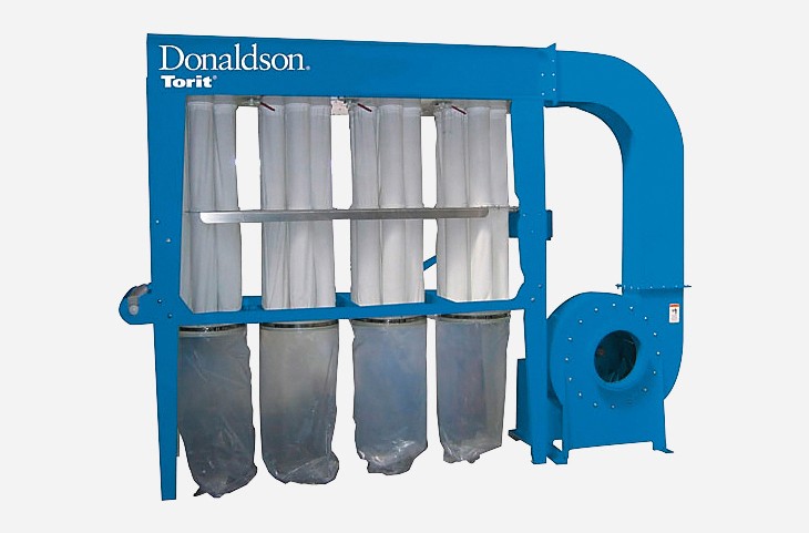 Woodworking Baghouse Dust Collector | Donaldson Industrial Dust, Fume ...