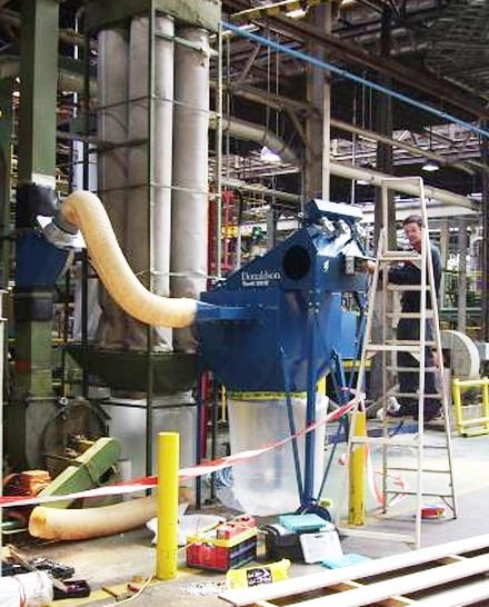 Glass Wool Insulation Fibers Don't Bridge or Plug in Torit® PowerCore ...