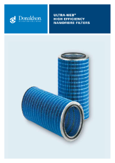 Ultra-Web | High Efficiency Cartridge Collector Filters | Donaldson ...
