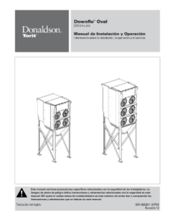 Colector de Polvo tipo Cartucho Downflo Oval DFO | Soluciones Industriales Donaldson de ...