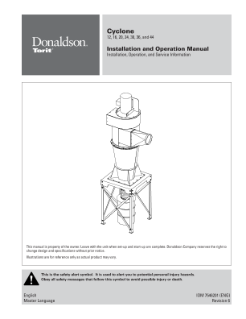 Cyclone Dust Collectors | Donaldson Industrial Dust, Fume & Mist