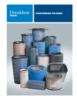 Standard Cartridge Collector Filters | Donaldson Industrial Dust Fume ...