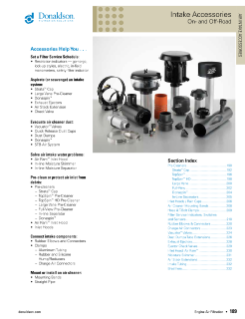 Air Filter Indicators & Gauges | Donaldson Engine & Vehicle