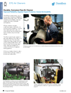 EPG Air Cleaner | Donaldson Engine & Vehicle