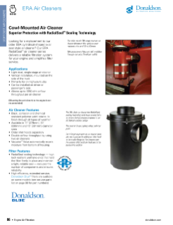 ERA Air Cleaner | Donaldson Engine & Vehicle