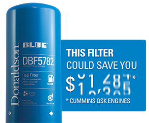 Cummins QSK Fuel Filter Replacements │Donaldson Engine & Vehicle