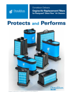 Fleetguard® Direct Flow Air Filter Replacements | Donaldson Engine ...