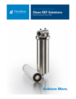Diesel Exhaust Fluid (DEF) Filters│Donaldson Bulk Storage Tank