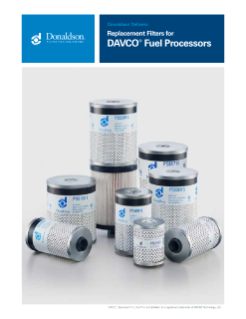 DAVCO® Fuel Processors Filter Replacements│Donaldson Engine & Vehicle