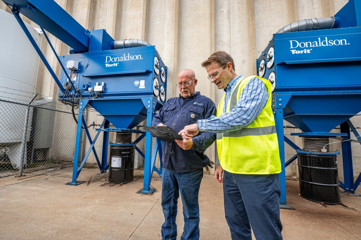 iCue™ Connected Filtration Technology | Donaldson Industrial Dust, Fume ...