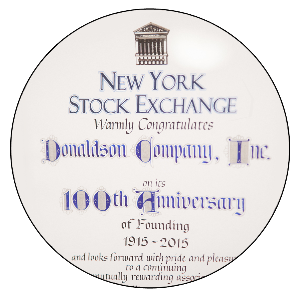 At a Glance | Donaldson Company, Inc.